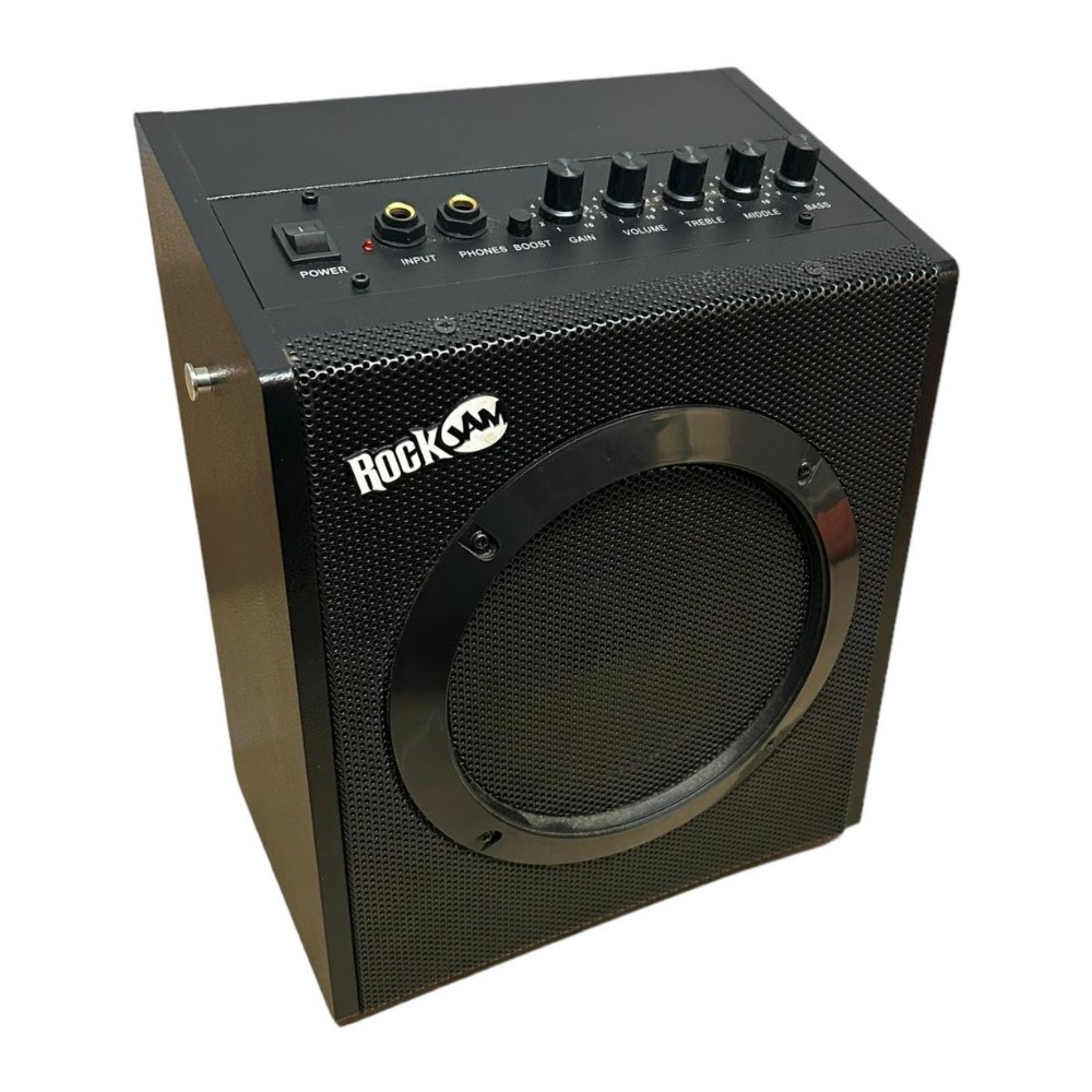 RockJam RJ20WAR2 Electric Guitar Amplifier 20-Watt Amp - Own4Less